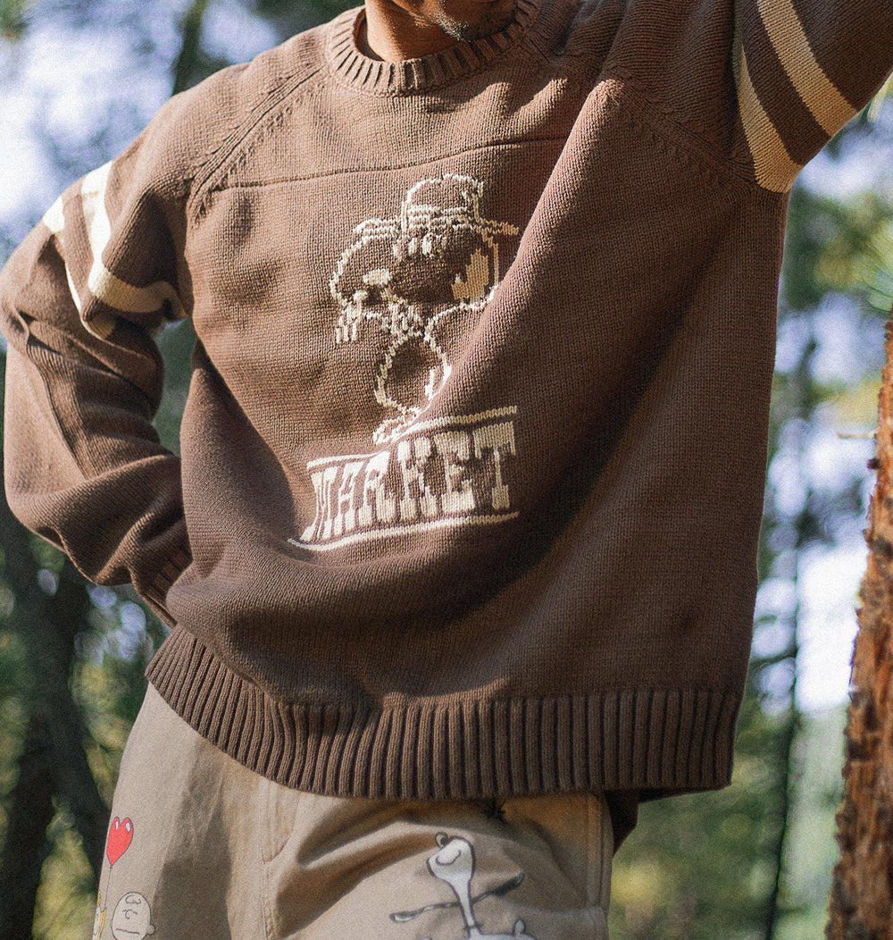 PEANUTS SPIKE KNIT SWEATER ONLINE | MARKET STUDIOS