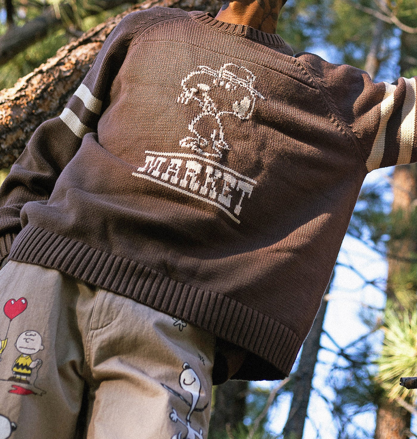 PEANUTS SPIKE KNIT SWEATER ONLINE | MARKET STUDIOS