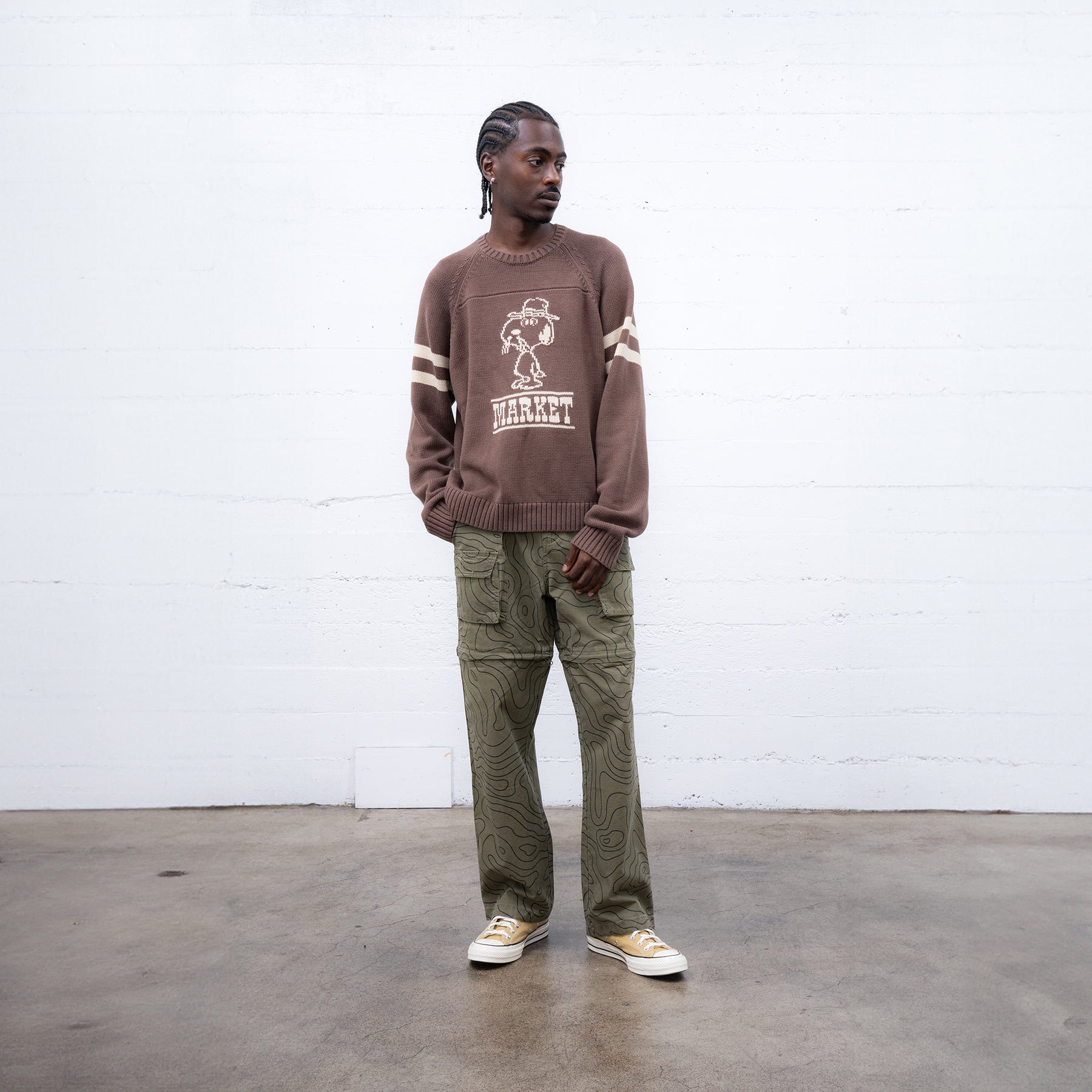 PEANUTS SPIKE KNIT SWEATER ONLINE | MARKET STUDIOS