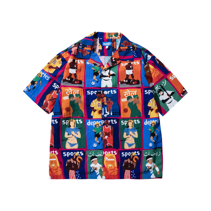 ILLUSTRATED SS BUTTON UP