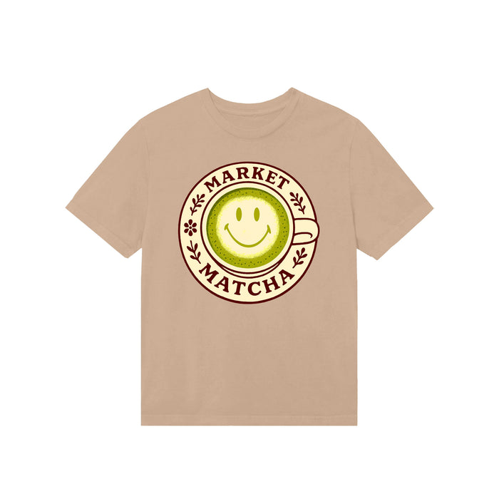 SMILEY GOTCHA MATCHA T-SHIRT