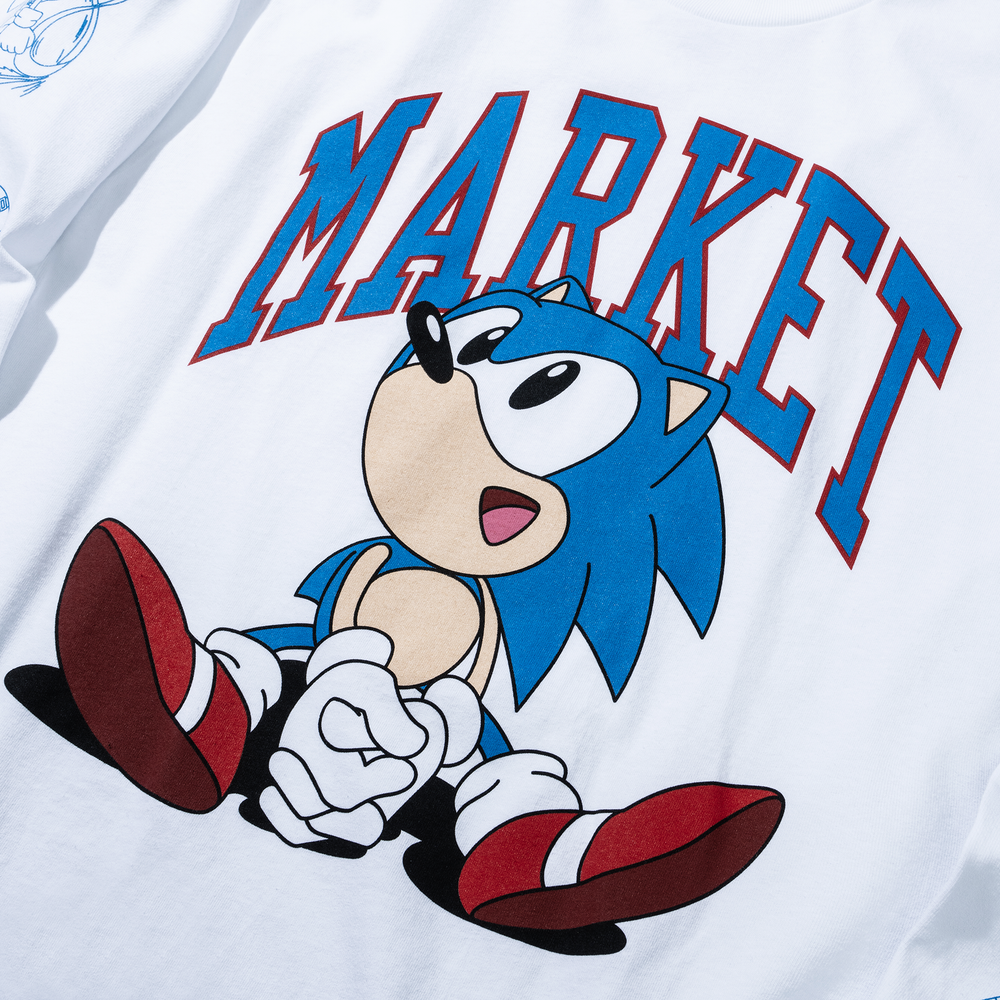MARKET X SONIC RUN LS T-SHIRT